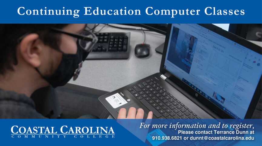CE Monthly Computer Classes - Coastal Carolina Community College