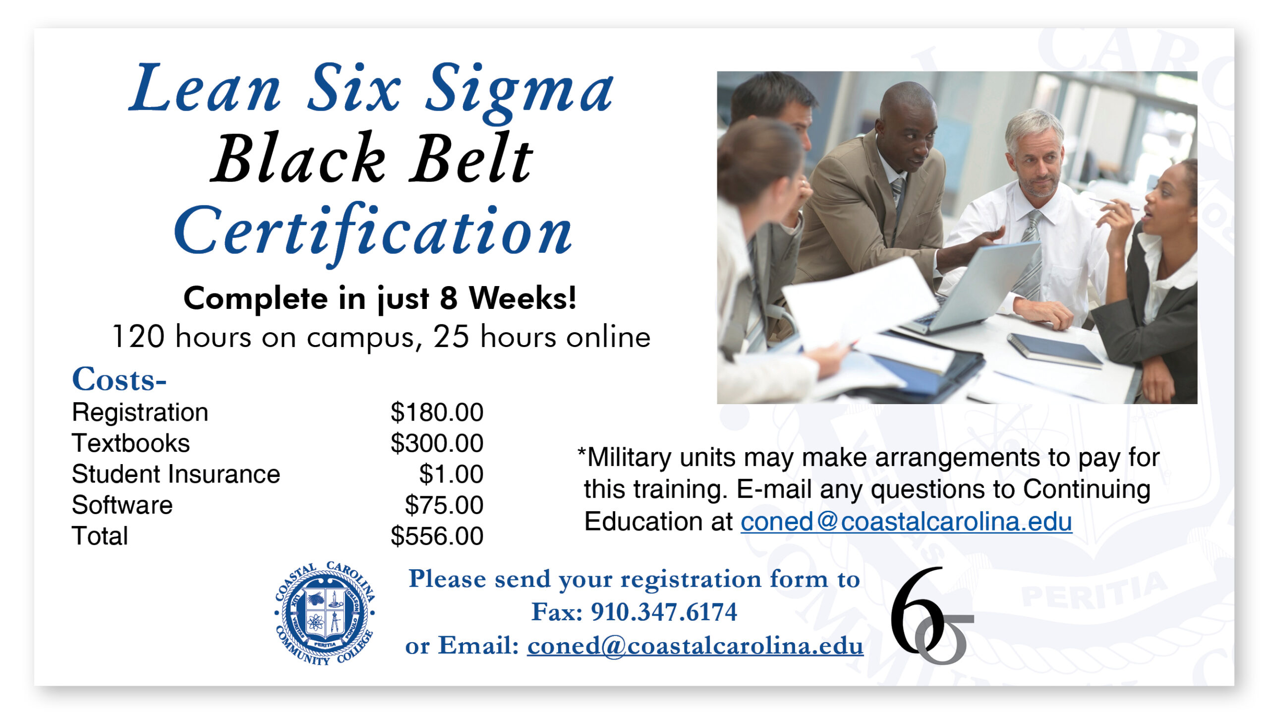 LSS Black Belt E-Fl 2-11-21 - Coastal Carolina Community College