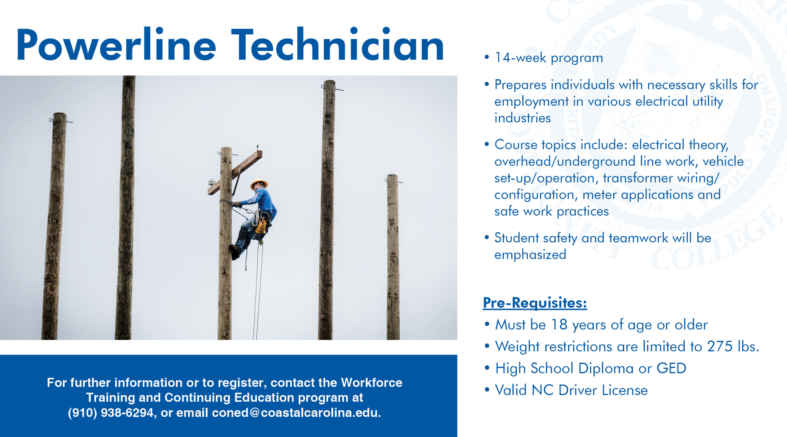 Powerline-E-Flyer-1 - Coastal Carolina Community College